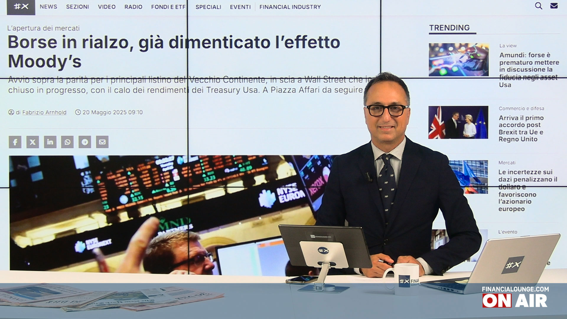 Borse europee non risentono di Moody's, a Hong Kong ipo di Catl